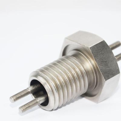 China 300A Hermetically Sealed Electrical Connectors with 220V-600V Rating and -70°C to +300°C Temperature Range for sale