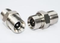 China 45 Steel Hermetic Seal Connectors 100A-300A Current Rating with Electroless Nickel Plating for Extreme -70°C to 300°C Environments for sale