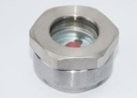 China Flanged Hermetic Sight Glass 10mm with 6-10MPa Pressure Rating and Glass-to-Metal Seal for Industrial Pipeline Monitoring for sale