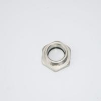 China 10MPa Hermetic Sight Glass with 15mm Thread - 1215 Steel Glass-to-Metal Seal for High Pressure Applications for sale