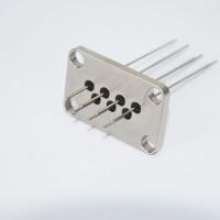 China Electroless Nickel Hermetic Feedthrough Connectors -70°C to 300°C Temperature Range with 3-5μm Plating for sale