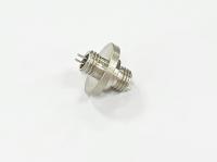 China Screw Mounted Hermetic Feedthrough Connector 45 Steel -70°C to 300°C for sale