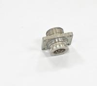 China Φ0.5mm Hermetic Wire Feedthrough 45 Steel Electroless Nickel Sintered Seal Terminal for sale