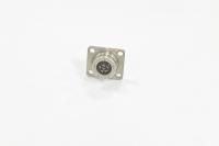 China Φ0.5mm Hermetic Wire Feedthrough 45 Steel Electroless Nickel Sintered Seal Terminal for sale