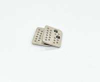China Hermetic Feedthrough Connectors Electroless Nickel Plating 45 Steel 0.5mm-3.2mm Core for sale