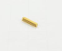 China Custom Size Metal to Glass Seal Hermetic RF Coaxial Connector -70℃ to 300℃ Temperature Range 30A Current Rating for sale