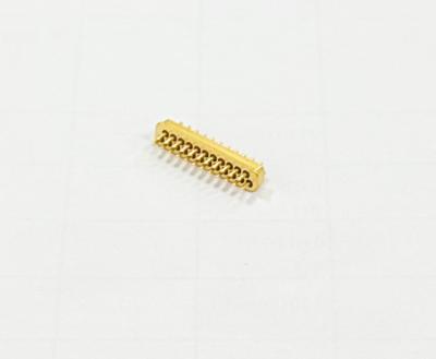 China Custom Size Metal to Glass Seal Hermetic RF Coaxial Connector -70℃ to 300℃ Temperature Range 30A Current Rating for sale