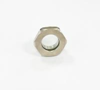 China 6mm Hermetically Sealed Window Sight Glass - 1215 Steel Construction, 6-10MPa Pressure Rating, Threaded/Flanged Options for sale