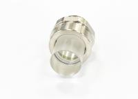 China 1215 Steel Hermetic Sight Glass with Glass-to-Metal Seal, 6-10MPa Pressure Rating, Φ12.5-27.5mm Thread Options for sale
