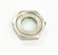 China Flanged Hermetic Sight Glass with Glass-to-Metal Seal 10MPa Pressure Rating Φ12.5-27.5mm Thread for sale