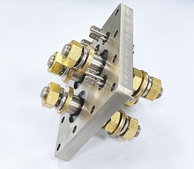 China 220V 30A-300A Screw Connection Terminal Plate with 5000MΩ Insulation - Electroless Nickel Plated for sale