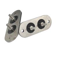 China 45 Steel Hermetic Single Seal Terminals 30A Rated with -70°C to 300°C Temperature Range and 4MPa Leak Pressure for sale