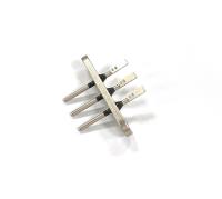 China 45 Steel Hermetic Compressor Terminals with Electroless Nickel Plating - 72V-810V Voltage, -70°C to +300°C Temperature Range for sale