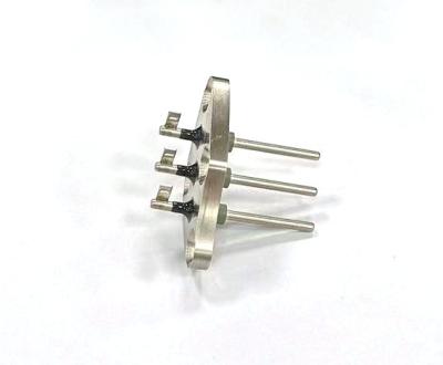 China Customized 45Steel Hermetic Compressor Terminals 10A-30A 72V-810V with Electroless Nickel Plating for sale