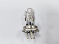 China Glass to Metal Seal Hermetic Sight Glass with 6-10MPa Pressure Rating and Φ12.5-27.5mm Thread Sizes for sale