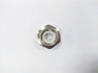 China Hermetic Sight Glass Glass to Metal Seal 6MPa 10MPa 1215 Steel Threaded Flanged for sale