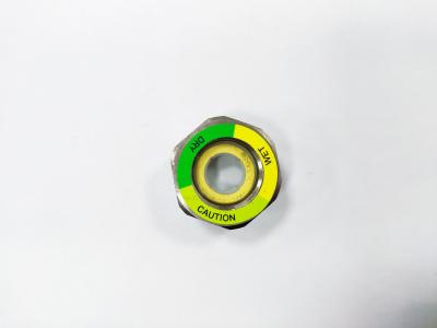 China Hermetic Sight Glass Glass to Metal Seal 6MPa 10MPa 1215 Steel Threaded Flanged for sale