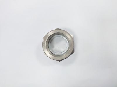 China 1215 Steel Hermetic Sight Glass with 6-10MPa Pressure Rating and Φ12.5-27.5mm Thread Options for sale
