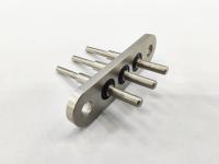 China SSCore Hermetic Single Seal Terminals 30A 600V with Electroless Nickel Plating for Industrial Applications -70°C to 300°C Temperature Range for sale