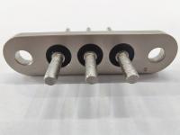 China SSCore Hermetic Single Seal Terminals 30A 600V with Electroless Nickel Plating for Industrial Applications -70°C to 300°C Temperature Range for sale