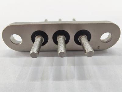 China SSCore Hermetic Single Seal Terminals 30A 600V with Electroless Nickel Plating for Industrial Applications -70°C to 300°C Temperature Range for sale