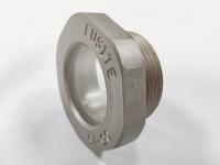 China Hermetic Sight Glass 1215 Steel Glass to Metal Seal 6MPa 10MPa Threaded Flanged for sale