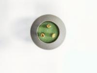 China Hermetic Seal Connectors 45 Steel 100A-300A 220V-600V with Glass Insulation and Electroless Nickel Coating for sale