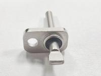 China Hermetic Feedthrough Connector Electroless Nickel 45 Steel -70°C to 300°C Mounting Screw for sale