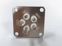 China Sscore Connection Terminal Plate 220V 5000MΩ Insulation with Electroless Nickel Plating for Electrical Equipment for sale