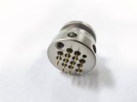 China 100A-300A Hermetic Seal Connectors with Glass Insulation and Electroless Nickel Plating for -70°C to +300°C Applications for sale