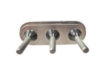 China Hermetic EV Connector 20A 12V-540V Panel Mount Glass Ceramic Insulator for sale