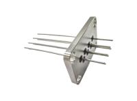 China Hermetic Feedthrough Connectors Mounting Screw 45 Steel Core Column 0.5mm-3.2mm for sale