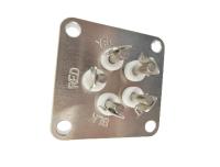 China Sscore Connection Terminal Plate 30A-300A 220V with 5000MΩ Insulation Resistance for Electrical Equipment for sale