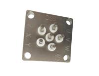 China 220V Screw Terminal Board with 5000MΩ Insulation and Electroless Nickel Plating for 30A-300A Applications for sale