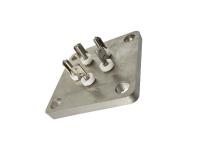 China 220V Terminal Block with 5000MΩ Insulation and 30A-300A Current Rating - Electroless Nickel Plated Screw Connection for sale