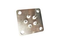 China 220V Terminal Block with 5000MΩ Insulation and 30A-300A Current Rating - Electroless Nickel Plated Screw Connection for sale