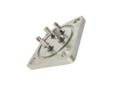 China 220V Terminal Block with 5000MΩ Insulation and 30A-300A Current Rating - Electroless Nickel Plated Screw Connection for sale