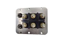 China 220V 30A-300A Screw Type Electroless Nickel Plating Connection Terminal Plate for Electrical Equipment for sale