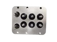 China 220V 30A-300A Screw Type Electroless Nickel Plating Connection Terminal Plate for Electrical Equipment for sale