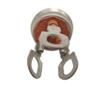 China Fridge Compressor Terminals 50A Max Current Rating Copper Cored Pin Insulator Test 1000MΩ 500VDC for sale
