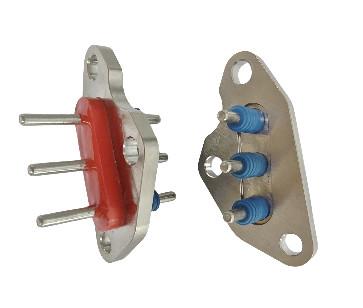 China SSCore Hermetic Compressor Terminals 10A-30A 72V-810V with -70°C to +300°C Temperature Range and Bolt Mounting for sale