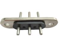 China Electroless Nickel Hermetic Compressor Terminals 10A-30A with -70℃ to 300℃ Temperature Range and Bolt Mounting for sale
