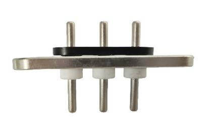 China Electroless Nickel Hermetic Compressor Terminals 10A-30A with -70℃ to 300℃ Temperature Range and Bolt Mounting for sale