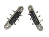 China Electroless Nickel Hermetic Compressor Terminals 10A-30A with -70℃ to 300℃ Temperature Range and Bolt Mounting for sale