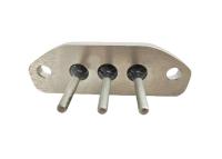 China Electroless Nickel Plated Hermetic Compressor Terminals 10A-30A Current -70℃ to +300℃ Temperature Range for sale