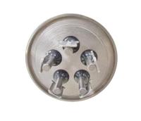 China Screw Connection Terminal Plate 220V 30A-300A Electroless Nickel Plating for Electrical Equipment for sale