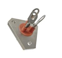China Electroless Nickel Plated Connection Terminal Board 1000MΩ Insulating 30A-300A Screw for sale