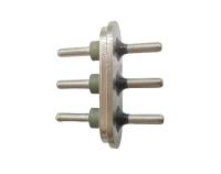 China Hermetic EV Connector Panel Mount 20A 12V-540V Glass Ceramic Insulator for sale