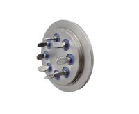 China 304 Stainless Steel Hermetic Feedthrough Connectors 1.5MPa Leak Test 500MΩ Insulation for sale