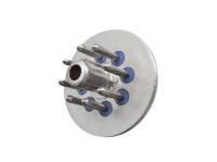 China 304 Stainless Steel Hermetic Feedthrough Connectors 1.5MPa Leak Test 500MΩ Insulation for sale